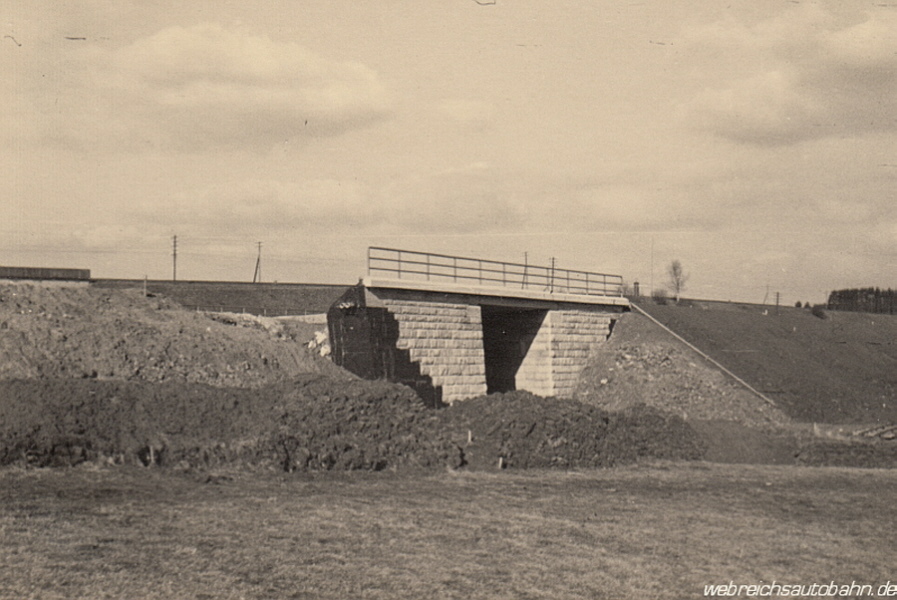 1934 - 1936 Bau der Strecke bei Gefrees - webreichsautobahn.de